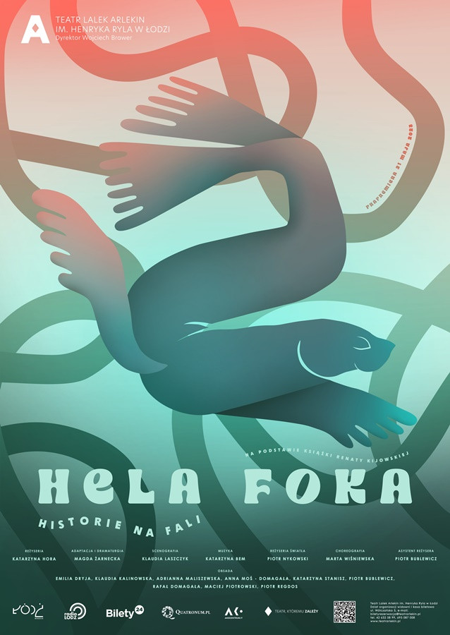 Łódź. W Teatrze Arlekin spektakl „Hela Foka. Historie na fali” | e-teatr.pl