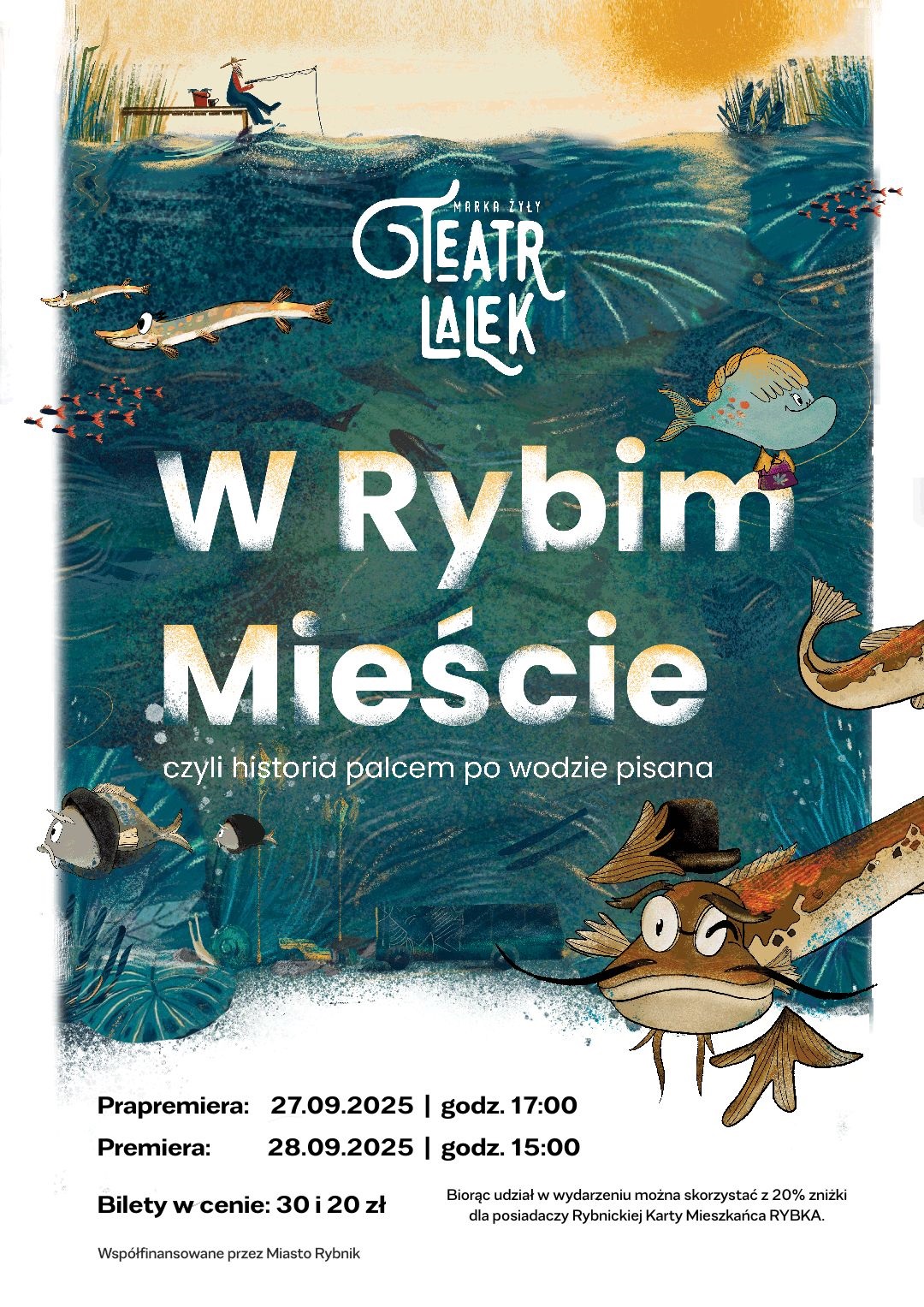 Rybnik. Humor, piranie i lalki, czyli najnowszy spektakl Teatru Lalek ...